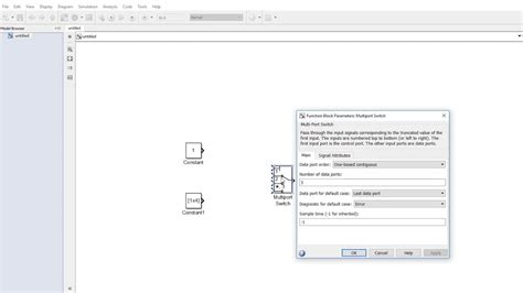 How To Use Matlab Simulink Multiport Switch Block Youtube