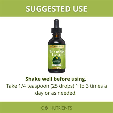 Thyroid Edge™ All Natural Thyroid Support Supplement Go Nutrients