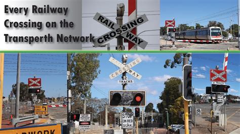 Every Railway Crossing On The Transperth Rail Network Youtube