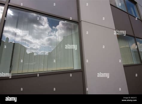 Windows On Modern Architecture Stock Photo Alamy
