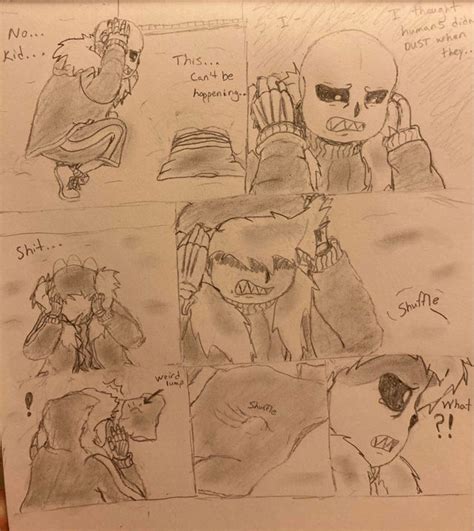 Sans “small” Problem Comic Pages 1 4 Rundertale