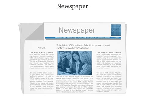 Newspaper Ppt Powerpoint Presentation Shapes