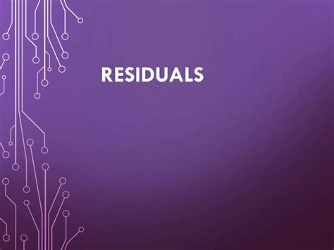 PPT Analyzing Residuals In Regression Tools And Insights PowerPoint Presentation ID 9129623