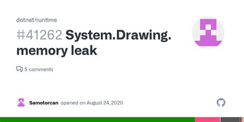 System Drawing Graphics Memory Leak Issue Dotnet Runtime GitHub