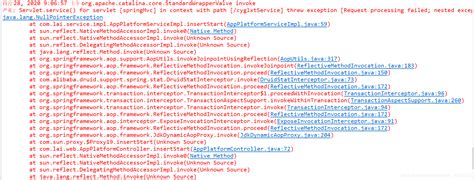 解决ssm框架报request Processing Failed Nested Exceptionis Javalang