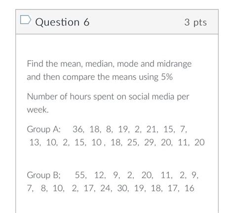 Solved Question Chegg Com