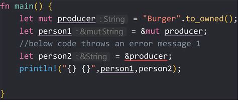 Rusty Shorts — Demystifying Ownership Rules Based Error Messages Using
