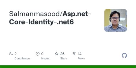 Salman Masood On Linkedin Github Salmanmasood Core Identity Net6