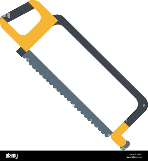Hack Saw Tool Icon Image Stock Vector Image And Art Alamy