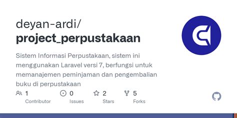 Github Deyan Ardi Project Perpustakaan Sistem Informasi Perpustakaan
