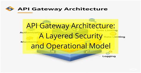 Api Gateway Architecture A Layered Security And Operational Model