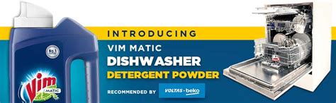 Vim Matic Dishwasher Detergent Powder 1 Kg Health