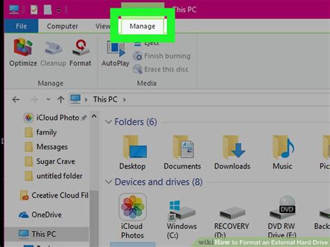 How To Format An External Hard Drive With Pictures WikiHow