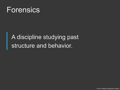Pattern Oriented Memory Forensics Ppt