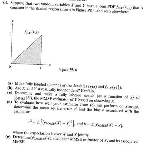 I OLLOI Suppose That Two Random Variables Chegg