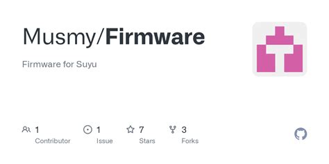 Github Musmyfirmware Firmware For Suyu