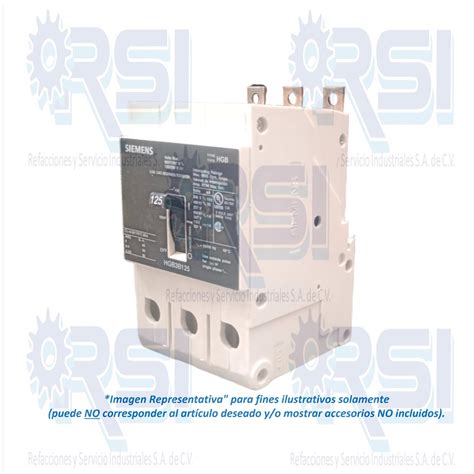 Interruptor Automatico Siemens Hgb3b125b Rsi