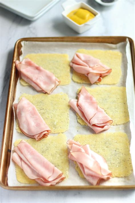 Keto Ham And Cheese Slider Rolls Swiss Cheese And Poppy Seed