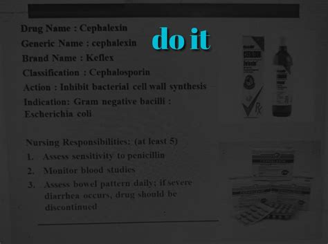 Answered Drug Name Cephalexin Generic Name … Bartleby