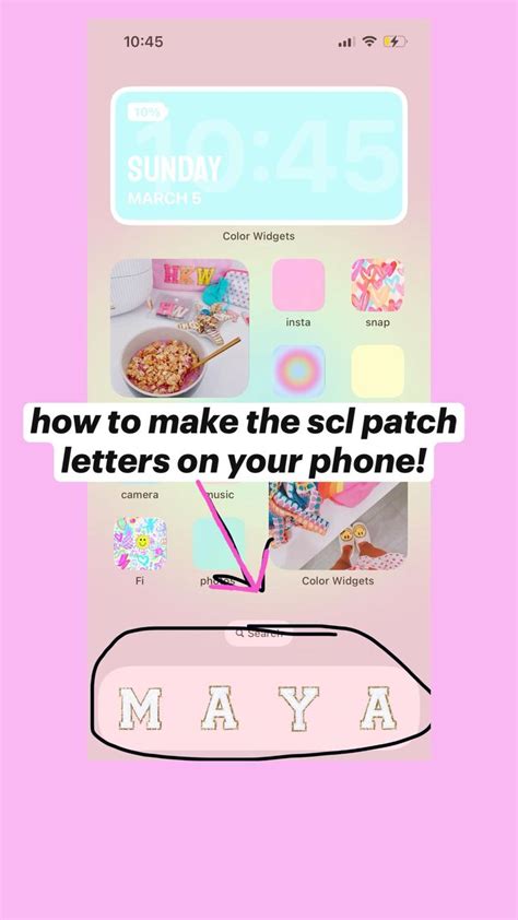 How To Make The Scl Patch Letters On Your Phone Iphone Apps Iphone How To Make The Scl Patch Letters On Your Phone Iphone Apps Iphone