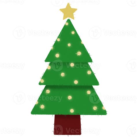 Christmas Tree Element PNG