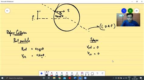 IIT JEE Class 11 Physics Problem On Oblique Collision YouTube