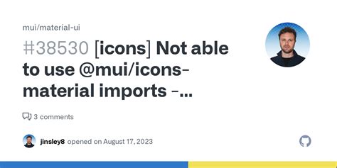 Icons Not Able To Use Mui Icons Material Imports Module Not Found