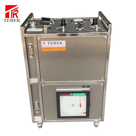 Terek Portable Hydrostatic Test Dual Pump Testing System With Chart Recorder Pneumatic Dual