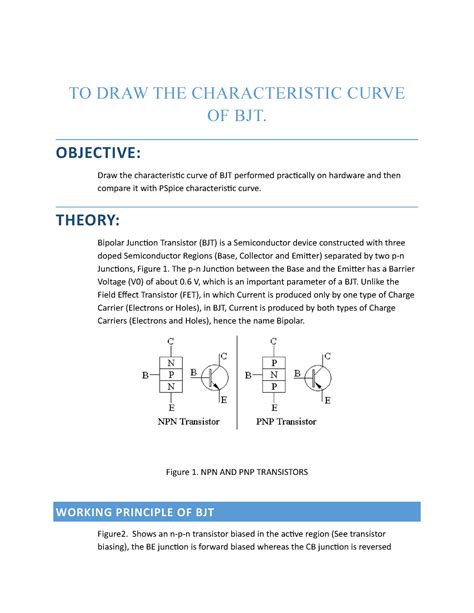 Shoaibelectronics Lab Report To Draw The Curve Of BJT Using Simulink Draw The Characteristic