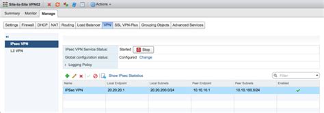 Configure Ipsec Vpn On Vmware Nsx Lets V4real