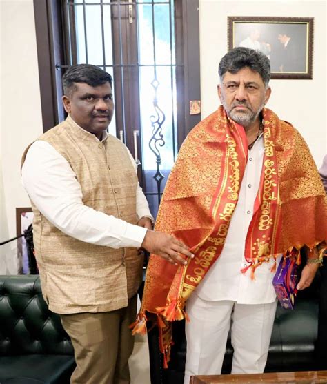 Dr Madhu Sudhan Reddy Yadamakanti On Linkedin It Is A Pleasure Meeting Shri Dk Sivkumar Ji