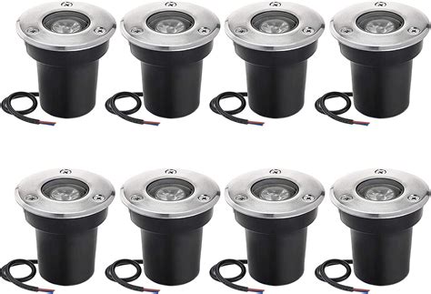 Low Voltage Landscape Lighting Led Well Lights 6w 12v 24v Deck Ground