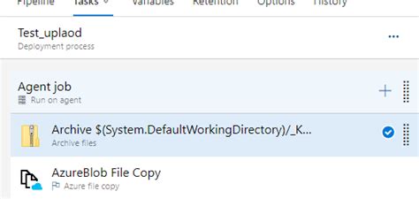 azure devops archive files and upload to storage error · issue 987 · azure azure devops cli
