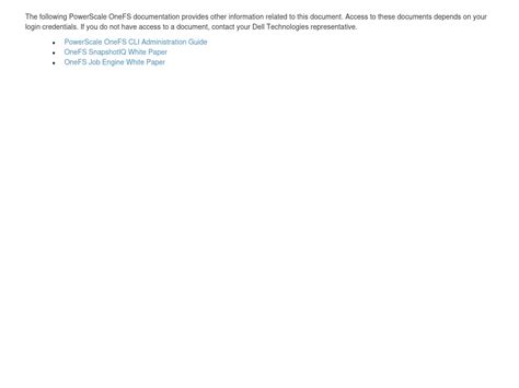 Powerscale Onefs Documentation Data Indexing And Discovery With Powerscale Onefs Metadataiq