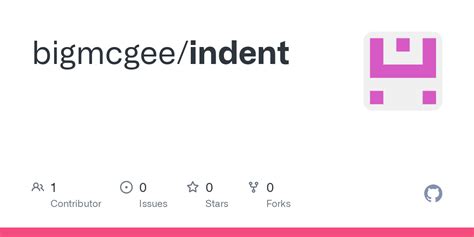 Github Bigmcgeeindent