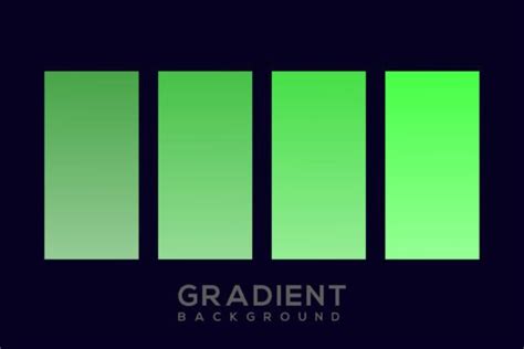 Green Gradient Background Vector Set Graphic By Motin · Creative Fabrica