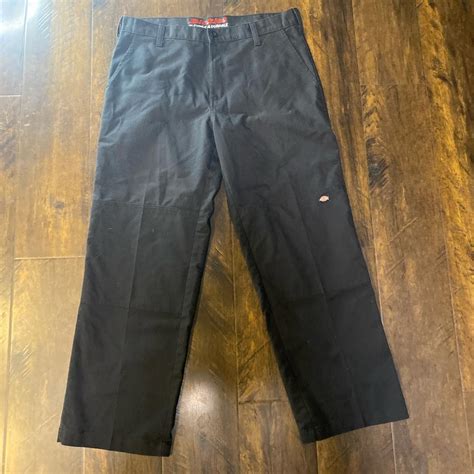 Dickies Double Knee Color Black Size 34x30 Depop