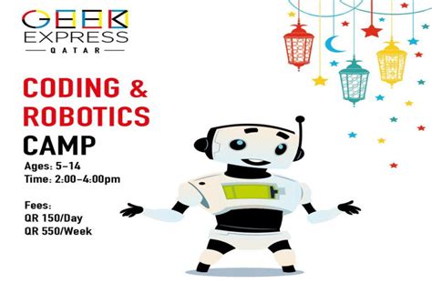 coding and robotics camp in qatar qatar events