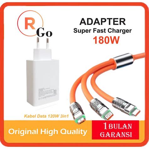Jual Charger Fast Charging W X Kabel Data W Fast Charging In Micro Type C
