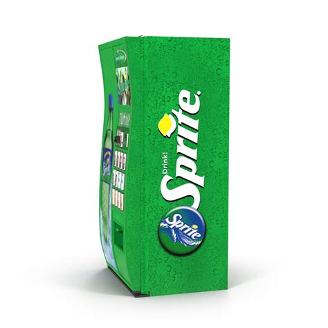 Sprite Vending Machine 3d 3d Molier International