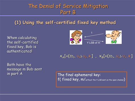 Ppt Toward Mitigating Denial Of Service Attacks In Power Constrained Sensor Networks