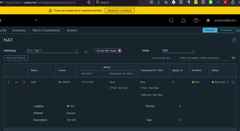 Circumventing NSX Gateway Firewall Settings Without Any Security Privileges Cloud Advisors