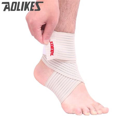 Badu Bg 1 бр Спортна предпазна еластична скоба Подложка за опора на глезена Защита на превръзка