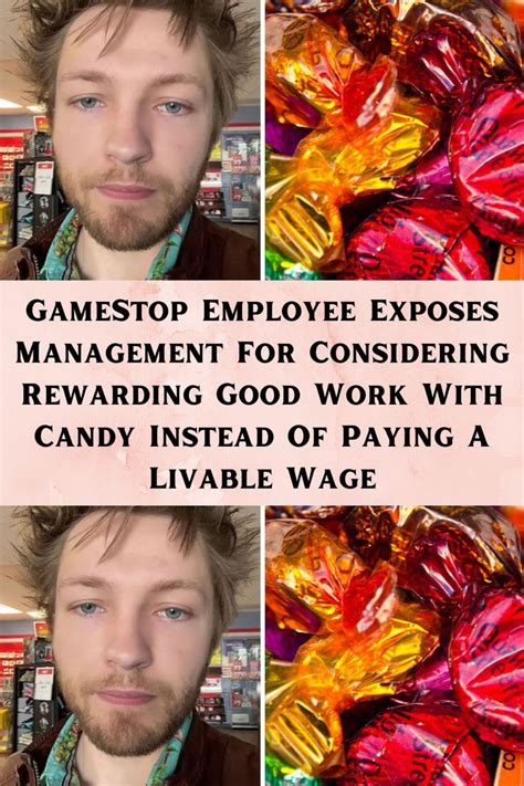 Gamestop Employee Exposes Management For Considering Rewarding Good Work With Candy Instead Of