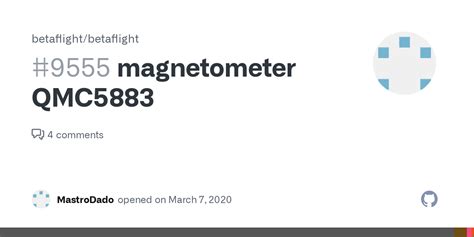 Magnetometer Qmc5883 · Issue 9555 · Betaflightbetaflight · Github
