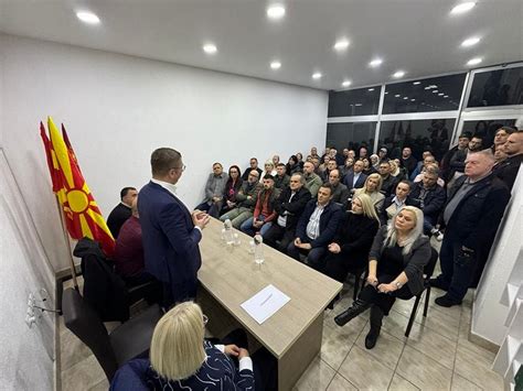 Hristijan Mickoski Денеска остваривме посета на Општинскиот Комитет