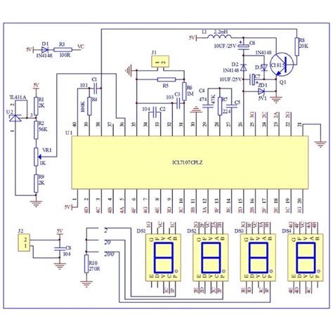 Digital Ammeter Circuit