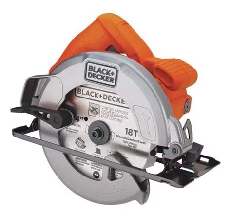 Sierra Circular Eléctrica Blackdecker Cs1004 1400w 220v Mercadolibre