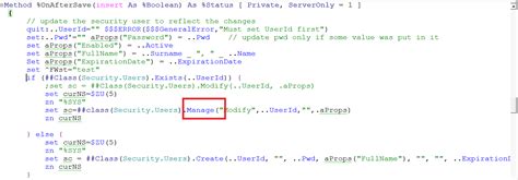 Method Doesnt Exist In Ensemble 2018 Intersystems Developer Community