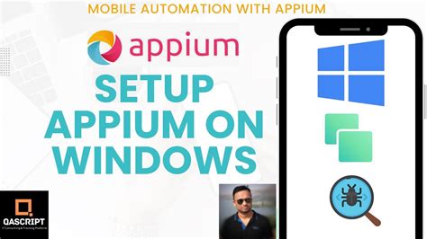 Appium Tutorial Part 3 Mobile Automation Setup Appium On Windows Nodejs Appium Driver